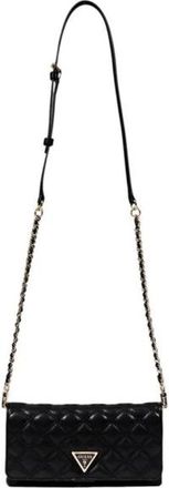 Guess Gesteppte Umh&auml;ngetasche mit Kettenriemen - - Bags - Damen - Schwarzk - ONE SIZE