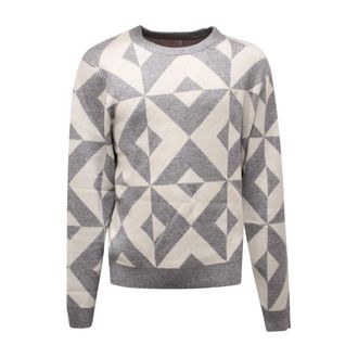 Sun 68 K42137 Pullover - - Knitwear - Herren - Grau - XL
