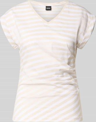 HUGO BOSS Slim Fit T-Shirt aus reiner Baumwolle Modell EVKA