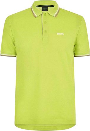 HUGO BOSS Paddy Poloshirt f&uuml;r Herren, kurz&auml;rmlig (Pastellgr&uuml;n)