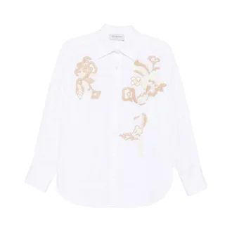 Ermanno Scervino Damen, Blusen & Hemden, Wei&szlig;, 2XSGr&ouml;&szlig;e