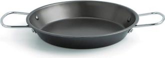 Quid Senia Paella-Pfanne, Karbonstahl, Ofen und Induktion 15 cm Schwarz