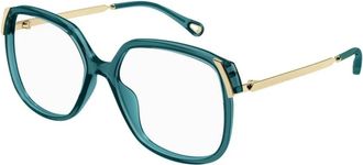Chlo&eacute; Femme, Accessoires, Vert, Taille: 56 MM Optical Frame
