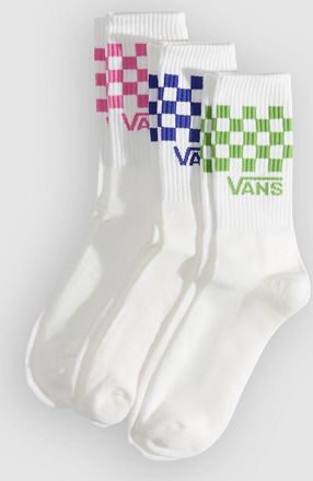 Vans Classic Check Crew Socken pink fizz