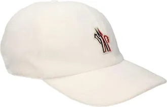 Moncler Homme, Accessoires, Blanc, Taille: ONE Size Casquette de baseball en polyester