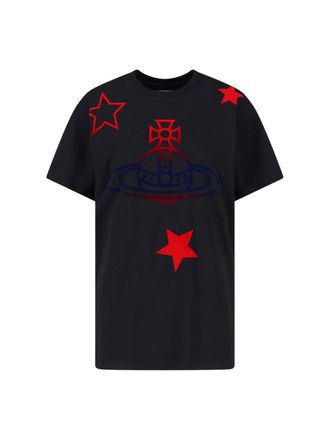 Vivienne Westwood T-Shirt Orb And Stars