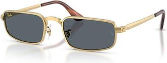 Ray-Ban Rb3927 By A$ap Rocky Sonnenbrillen Arista Gold Fassung Blau Glas 54-21