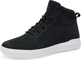 Timberland MID LACE Sneaker, Allston Black Nubuck, 8