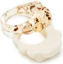 La Manso Bague Half Tiger Eye