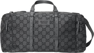 Gucci Businesstaschen & Reisegepäck - Borsone GG grigio - Gr. unisize - in Grau - für Damen