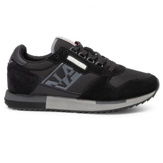 Napapijri Schwarzer Leder/Polyester Virtus Sneaker - - Shoes - Herren - Schwarzk - 44 EU