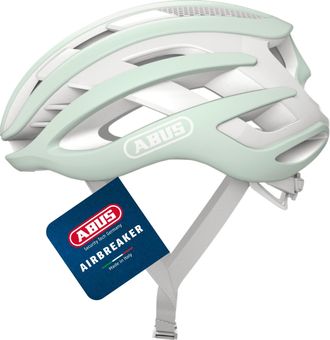 ABUS Rennradhelm AirBreaker - High-End Fahrradhelm für den professionellen Radsport - für Jugendliche und Erwachsene - Helm für Damen und Herren - Pure Min