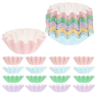 Angoily 150 St&uuml;ck Wiederverwendbare Kerzentabletts aus Pet Runde Wachseins&auml;tze Hitzebest&auml;ndige Untersetzer f&uuml;r Duftwachs Tischdeko f&uuml;r Einweihung Hochzeit und