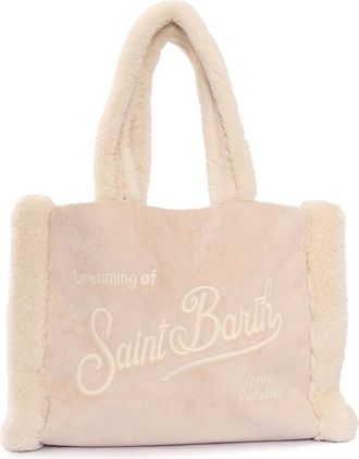 MC2 Saint Barth Femme, Sacs, Rose, Taille: ONE Size Colette Shearling Handbag