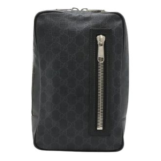 Gucci Pre-owned GG Supreme Schultertasche - - Pre-owned - Damen - Schwarzk - ONE SIZE