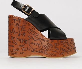 Chlo&eacute; Sandales &agrave; Talons CHLO&Eacute; Femme couleur Noir