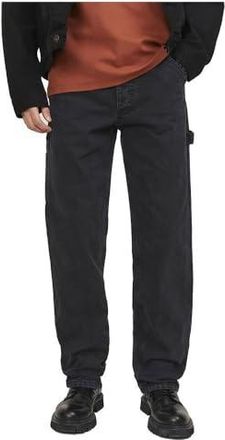 Jack & Jones Jjieddie Jjcarpenter Wi 050 Noos Jeans, Noir, 32W x 30L Homme