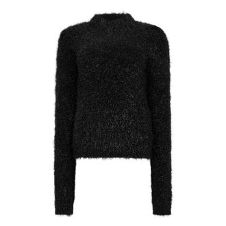 Alberta Ferretti Femme, Pulls, Noir, Taille: 40 FR Pull avec col