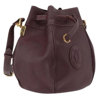 Cartier Sac bandouli&egrave;re Pre-owned - Femme - Pre-owned - Rouge - Taille: ONE Size