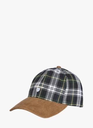 Barbour Casquette tartan Benson en coton