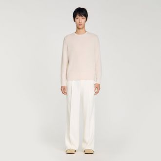 Sandro Pull col rond en point de riz