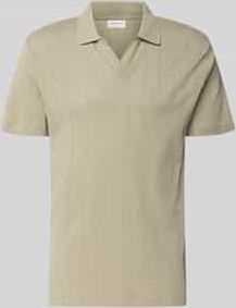 Lindbergh Regular Fit Poloshirt in Jaquard-Strick