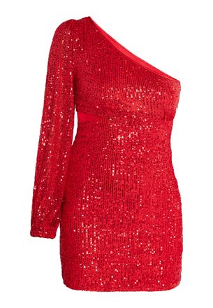 Faina One-Shoulder-Minikleid Damen verrotten