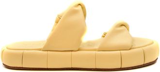 Themoirè Sandalen - Creme