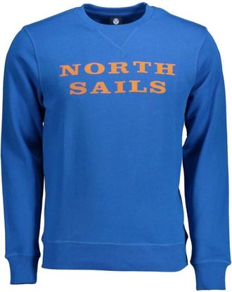 North Sails Homme, Sweatshirts et sweats &agrave; capuche, Bleu, Taille: 2XL Pull Homme en Coton Bleu Nautique