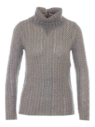 Twinset Pull Col Rond - Gris