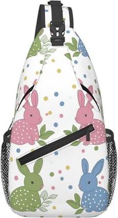 Generic Sacoche Port&eacute; &eacute;paule P&acirc;ques &agrave; pois lapin Durable Sac &agrave; Bandouli&egrave;re Mode Sac &agrave; Dos Militaire pour Homme Voyage Camping