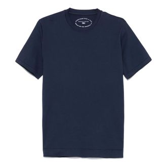 Fedeli Homme, Tops, Bleu, Taille: 3XL T-shirt en coton