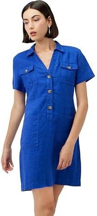 Caroll Femme Rk000-laureb Robe, Bleu, 38 EU