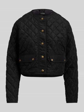 Lauren Ralph Lauren Cropped Fit Steppjacke mit Pattentaschen Modell CENWAY