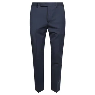 PT01 Pt01, Homme, Pantalons, Bleu, Taille: L Pantalone Stretch Wool Batavia