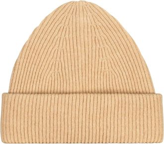 Roberto Collina Caps & M&uuml;tzen - Merino-M&uuml;tze - Gr. ONE SIZE - in Beige - f&uuml;r Damen