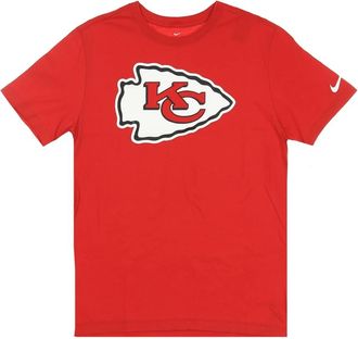 Nike NFL Logo Tee Kansas City Chiefs - - Sport - Herren - Rot - XL