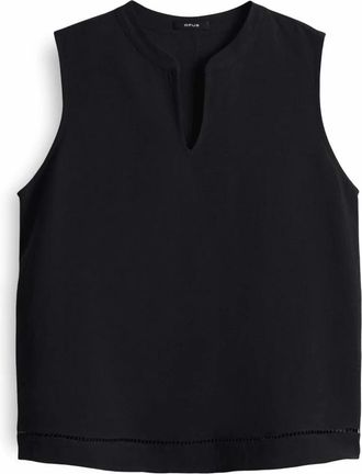 OPUS &Auml;rmelloses Top - - Tops - Damen - Schwarzk - XS