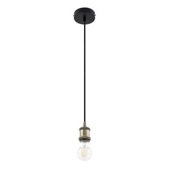 Lindby Pendelleuchte Hattie (Modern) in Gold/Messing aus Aluminium (1 flammig, E27) - Deckenlampe Esstischlampe H&auml;ngelampe H&auml;ngeleuchte Wohnzimmerleuchte