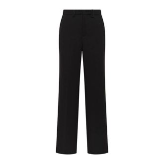 Maliparmi Maliparmi, Femme, Pantalons, Noir, Taille: 40 FR Pantalon Cr&ecirc;pe