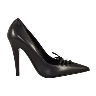 Tom Ford Femme, Chaussures, Noir, Taille: 36 EU Escarpins D&eacute;collet&eacute; en Cuir