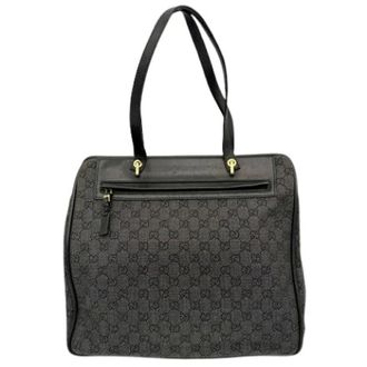 Gucci Sac cabas vintage Pre-owned - Femme - Pre-owned - Noir - Taille: ONE Size