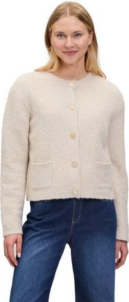 Cartoon Strickjacke Damen Strick-Cardigan mit Knopfleiste (1-tlg)