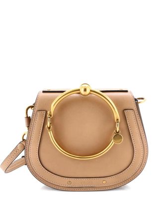 Chloé Nile Leather Small crossbody bag - Tons neutres