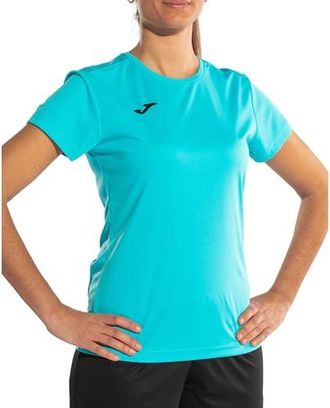 Joma T-Shirt de Sport &agrave; Manches Courtes pour Femme, 6XS - 3XL - Garde au Sec Le Contact avec Le Corps, id&eacute;al pour la Course &agrave; Pied ou la Gym - Combi