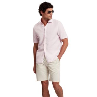 Ted Baker Baker Hemd f&uuml;r Herren, Regul&auml;r, kurz&auml;rmlig (Hellrosa)