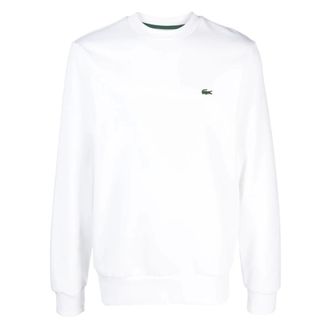 Lacoste Femme, Sweatshirts et sweats &agrave; capuche, Blanc, Taille: 36 FR Casual SweaT-shirt 001C