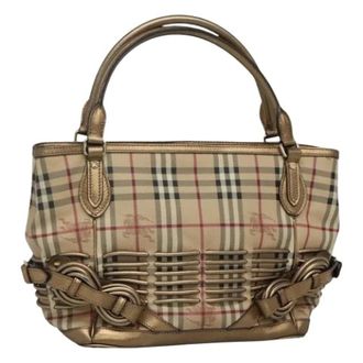 Burberry Sac &agrave; main Pre-owned - Femme - Pre-owned - Beige - Taille: ONE Size
