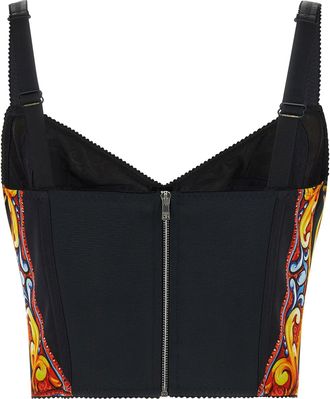 Dolce & Gabbana Carretto Tank Top - Black