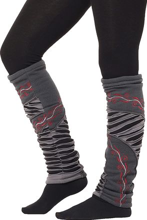 Purewonder Damen Stulpen Beinstulpen Beinw&auml;rmer Modell Nr. 26 Grau